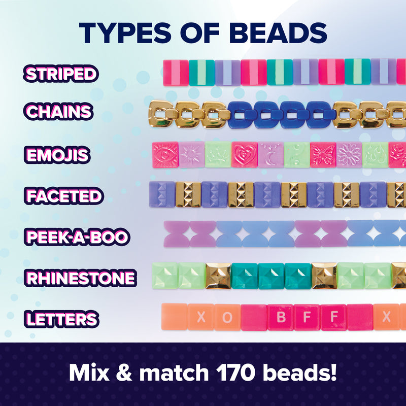 Cool Maker, PopStyle Bracelet Making Kit with 170 Beads, Make & Remake ...